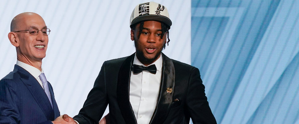 Spurs Swing for the Fences by Picking Blake Wesley at 25